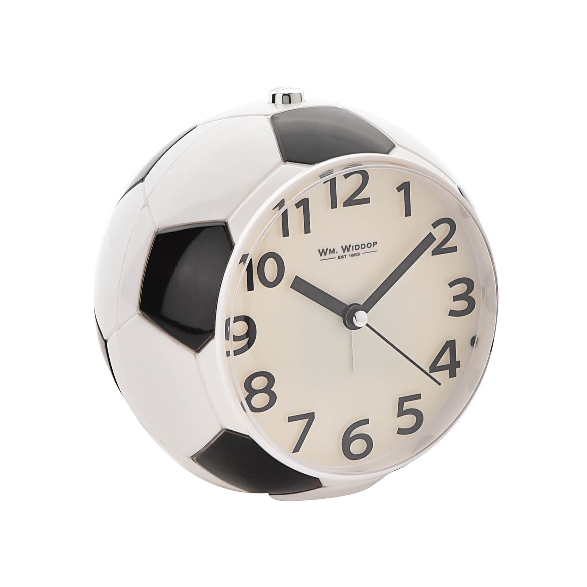 Football Alarm Clock with Touch Lens - Light & Snooze | Widdop and Co.