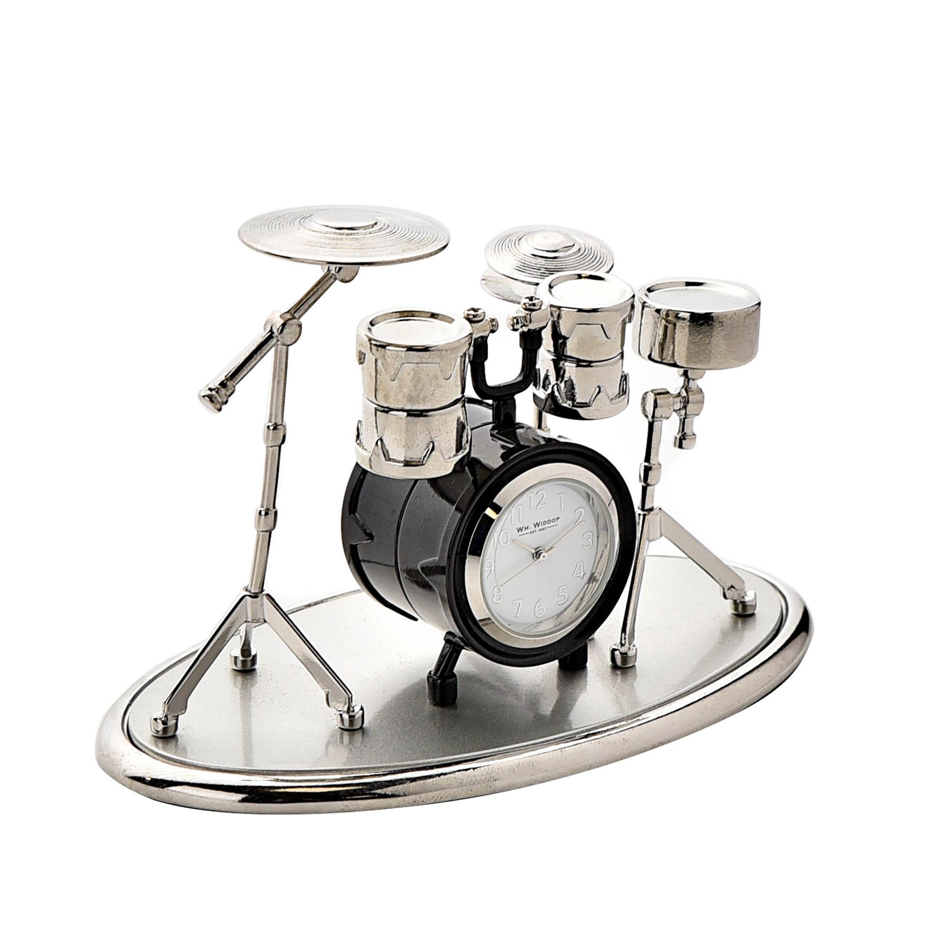 Wm Widdop Miniature Clock - Drum Set | Widdop and Co.