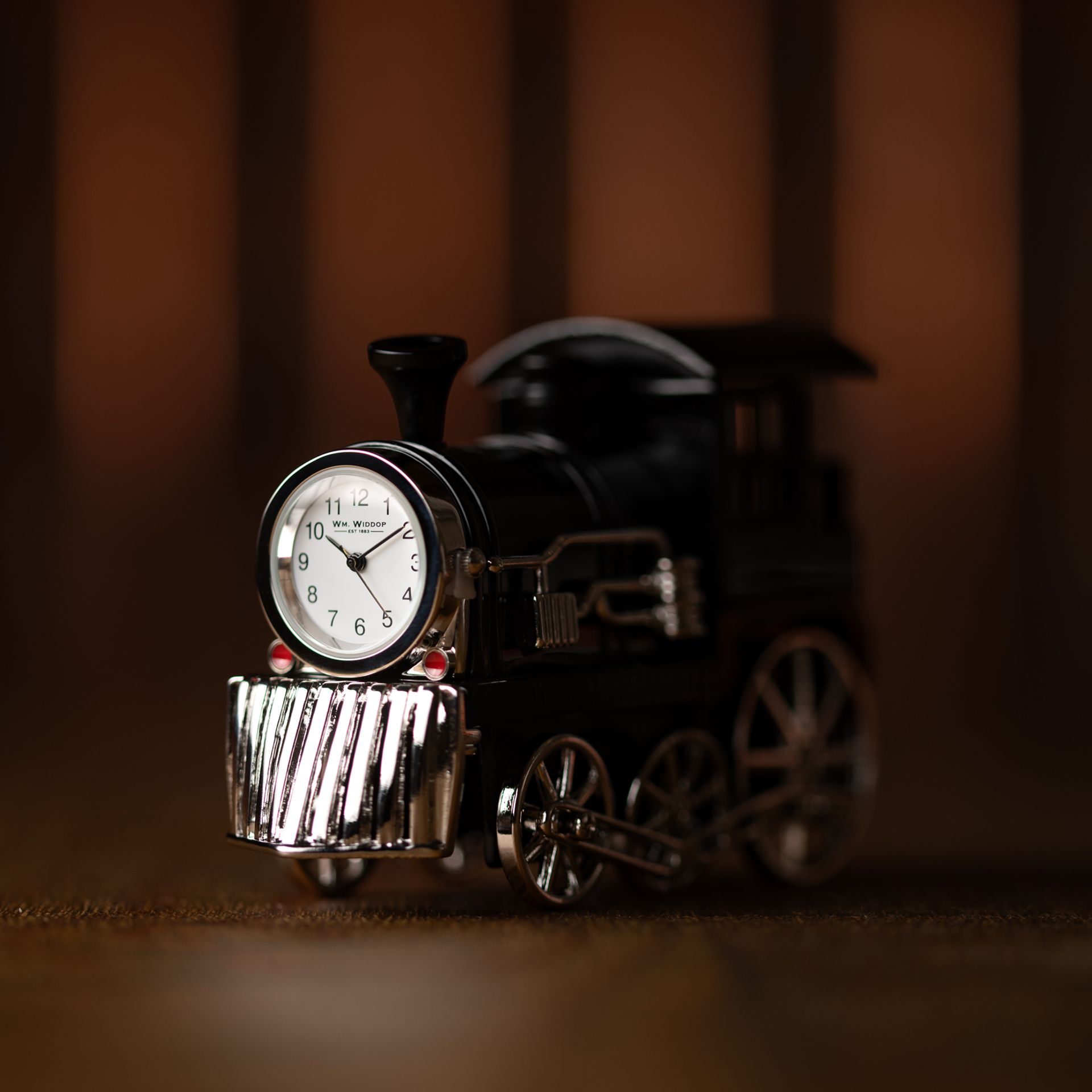 Wm Widdop Miniature Clock - Train | Widdop and Co.