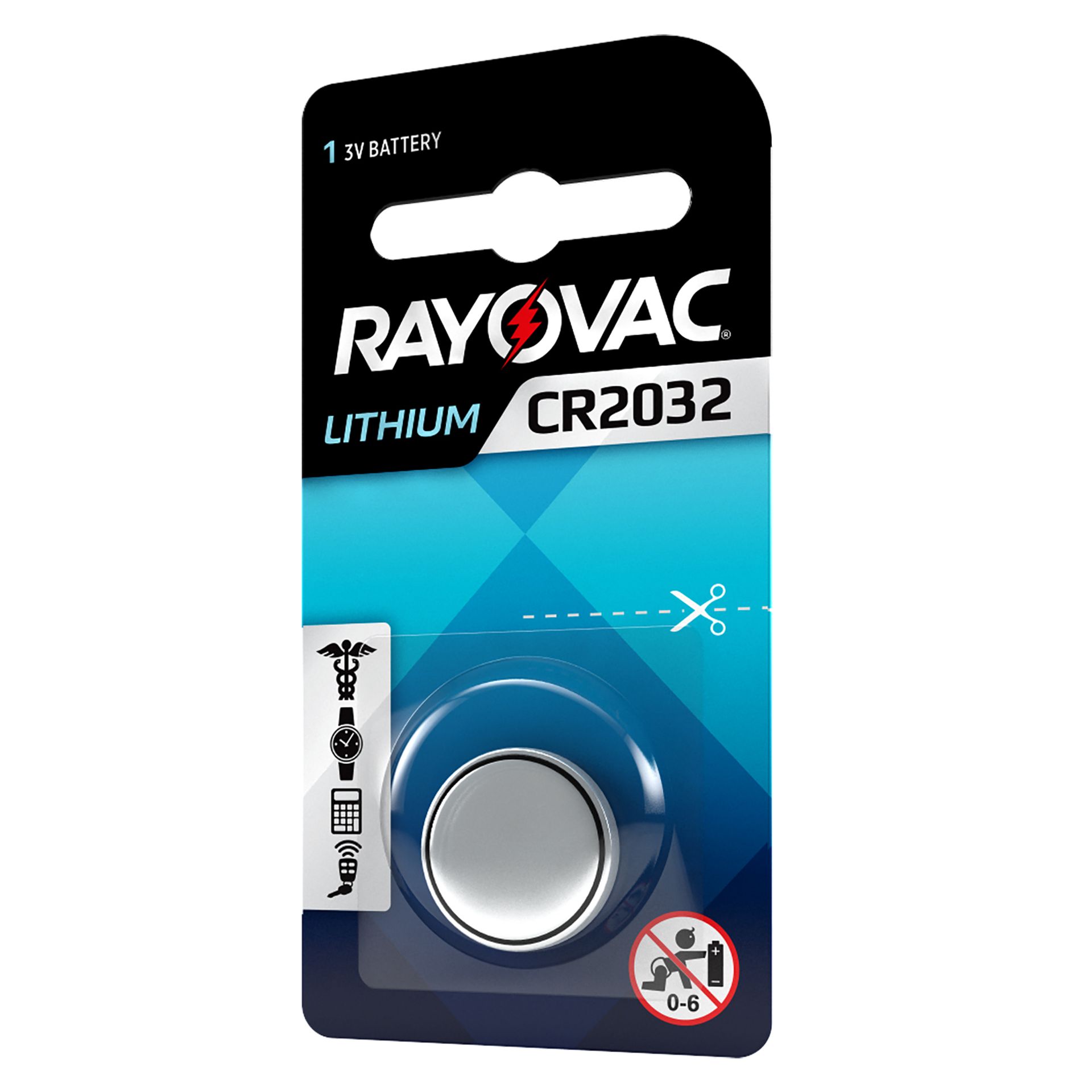 RAYOVAC Lithium Watch Battery DL2032 | Widdop and Co.