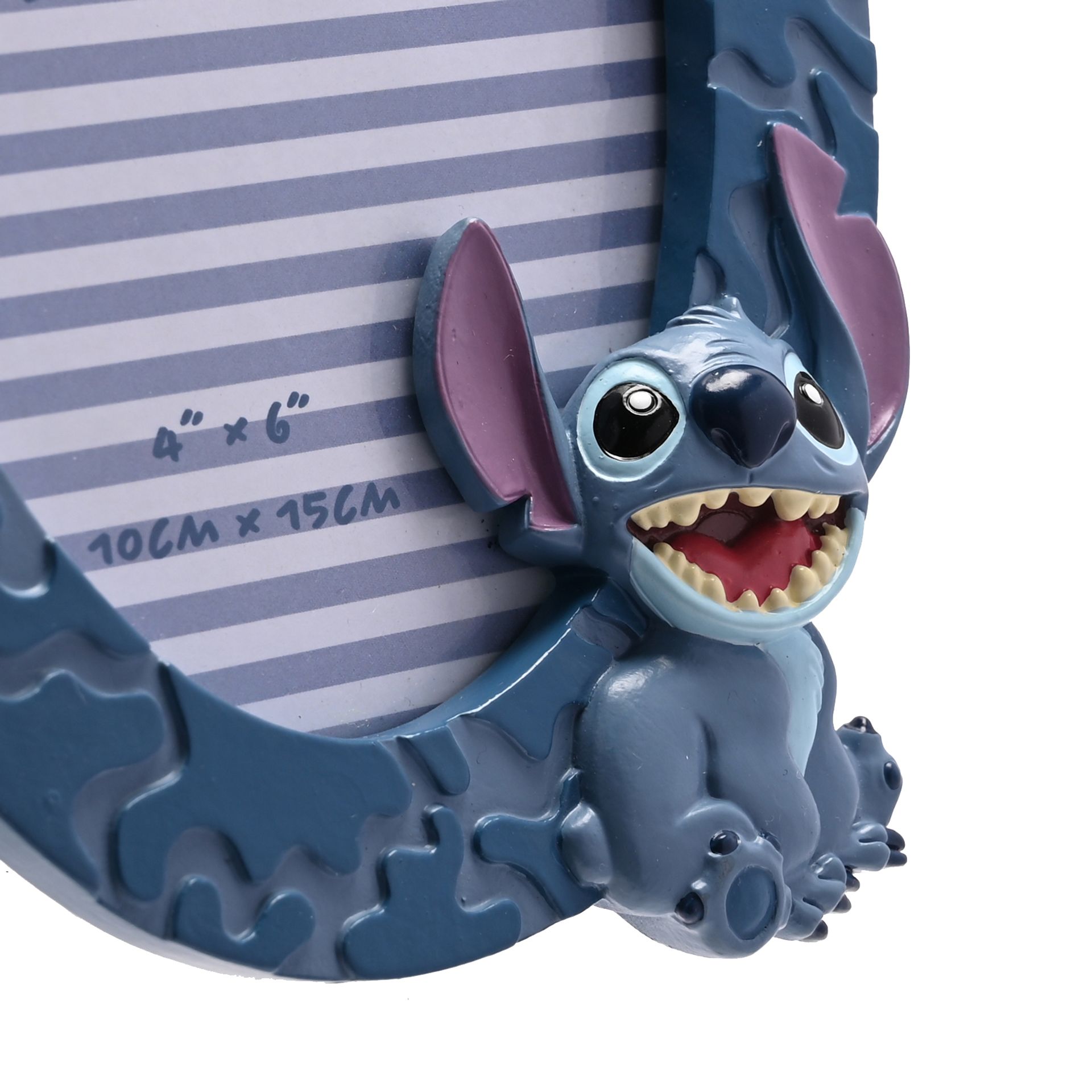 Disney Icon Stitch Resin Photo Frame 4" x 6" | Widdop and Co.