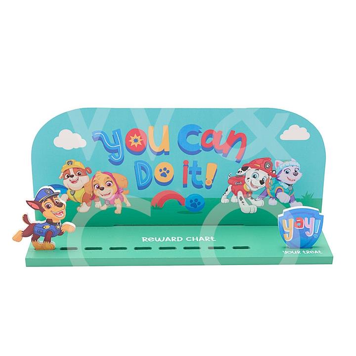 Paw Patrol Wooden Reward Chart | Widdop and Co.