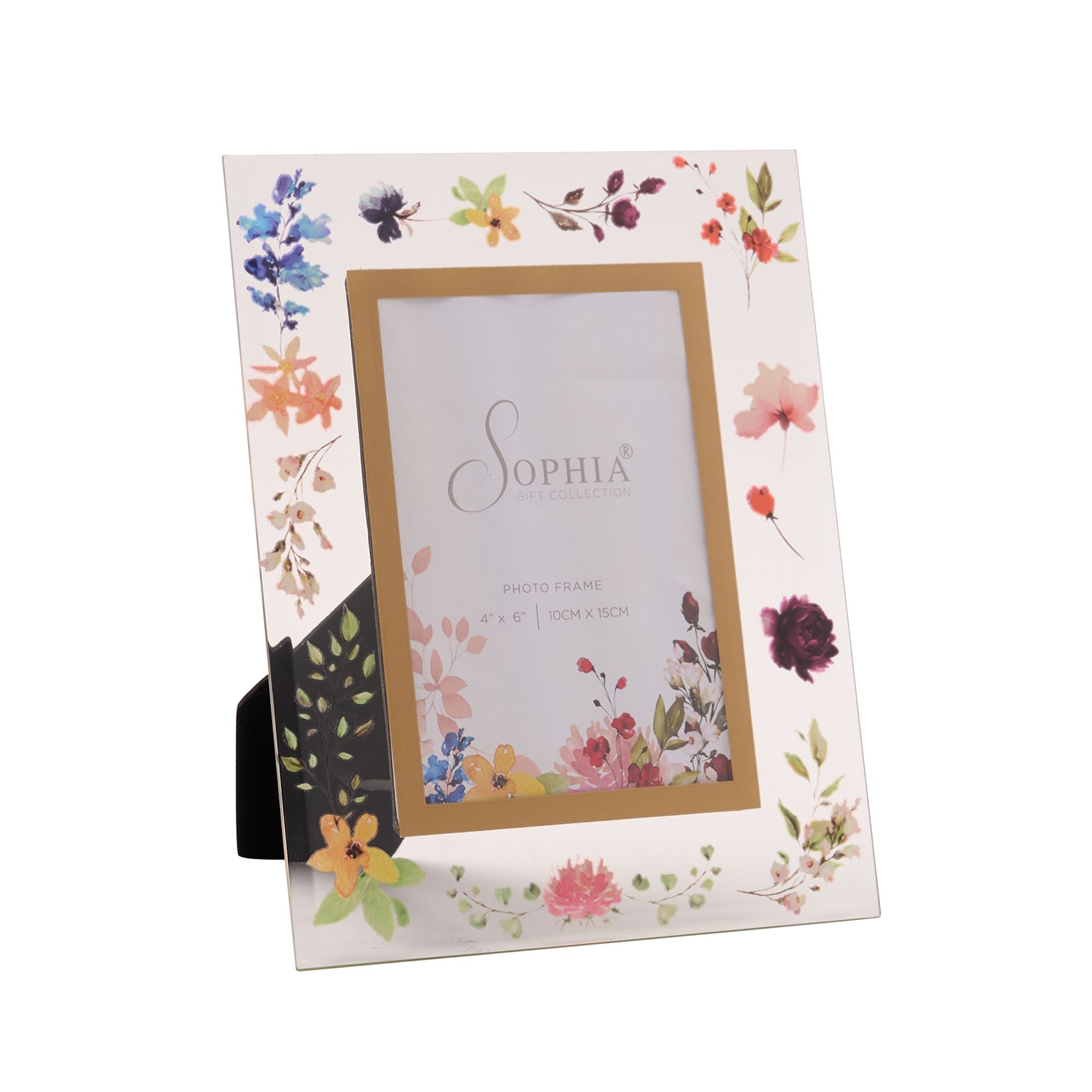 Sophia Floral Photo Frame 4" x 6" | Widdop and Co.