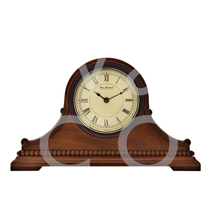 Wm.Widdop Wooden Napoleon Mantel Clock | Widdop and Co.
