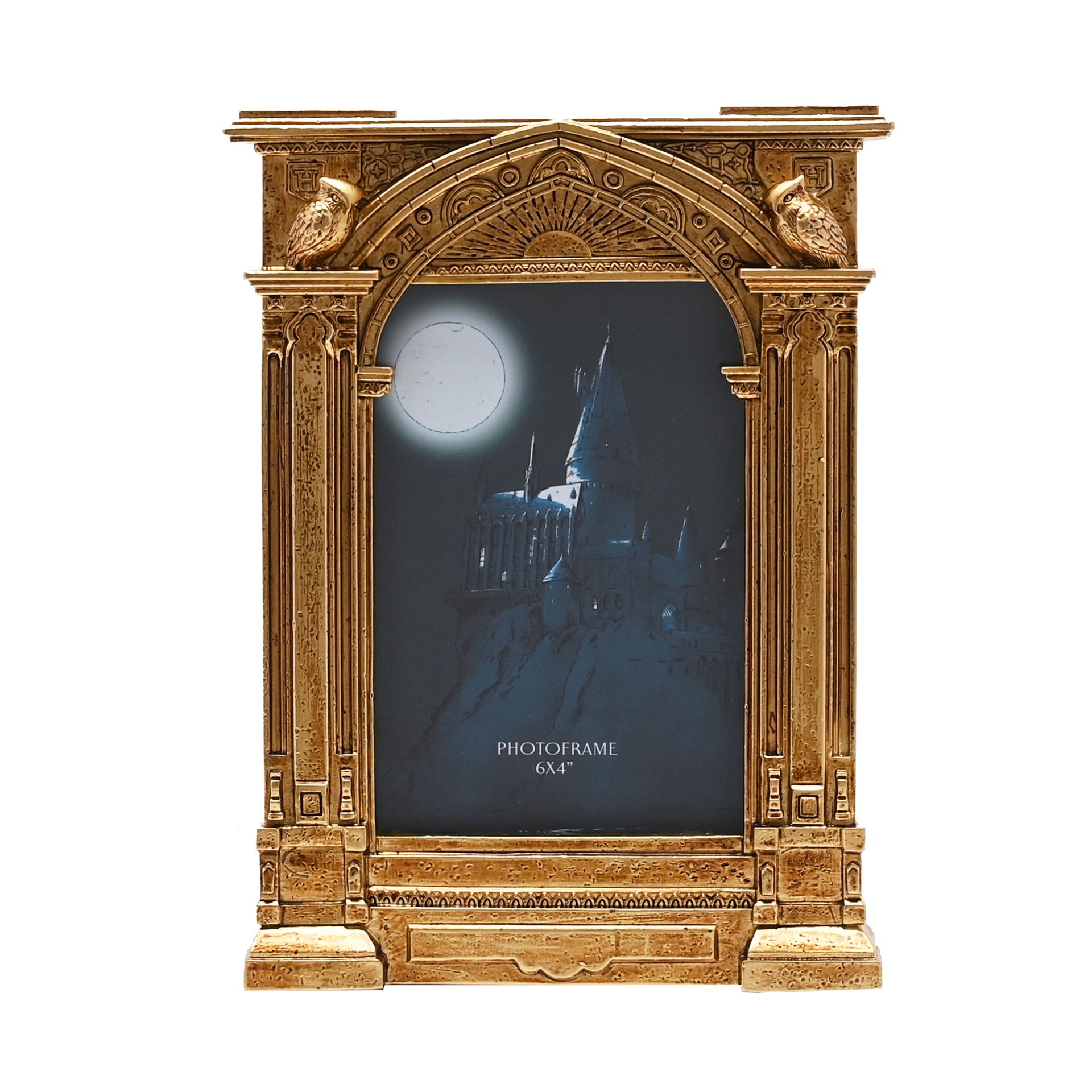 Warner Bros Harry Potter AlumnI Gold Photo Frame Hogwarts | Widdop and Co.